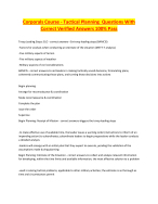 Corporals Course: Administration questions and answers |graded A+ ...