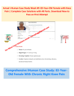 Week 9 Human Case Study – 83-Year-Old with Knee Pain | Full Summary ...