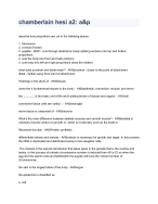 CHAMBERLAIN TEST EXAMS - DocMerit