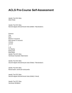 ACLS Pre-Test 2025–2026 | Complete Exam Questions with Expert Answers ...