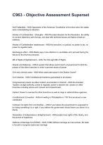 C963 - Objective Assessment Superset - DocMerit