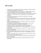 IPC A 610 ACTUAL EXAM QUESTIONS AND ANSWERS GRADED A+ UPDATED - DocMerit