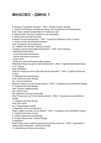 MHACBO - QMHA 1 STUDY EXAM (ACTUAL 2025) QUESTIONS AND VERIFIED ANSWERS ...