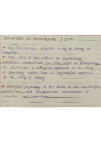 biopsychology introduction and techniques - DocMerit