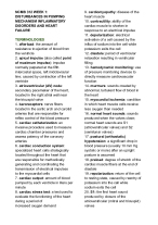 Medical Surgical Nursing Notes Bundle - DocMerit