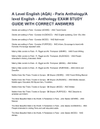 English Lit/Lan - Poetry - Robert Browning EXAM BUNDLE - DocMerit