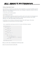 Python and its basics - DocMerit