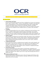 2024_OCR: AS Level Latin H043/01 Language (Merged Question Paper ...