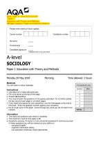 2024_AQA: A-level ENGLISH LANGUAGE Paper 2 Language Diversity and ...