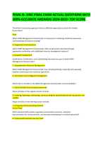 FEMA IS- 100c Final Exam (2024/ 2025) Introduction to the Incident ...