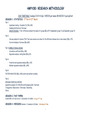 HMPYC80: RESEARCH METHODOLOGY - DocMerit