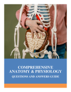 Comprehensive Anatomy & Physiology: A Question and Answer Guide - DocMerit
