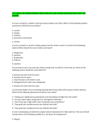 ATI COMP B, RN COMPREHENSIVE ONLINE PRACTICE 2023 B EXAM QUESTIONS WITH100% TOP CHOICES A nurse ...