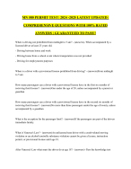 MN 580 PERMIT TEST | 2024 -2025 LATEST UPDATED | COMPREHENSIVE ...