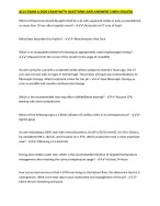 ACLS EXAM A 2020 EXAM WITH QUESTIONS AND ANSWERS - DocMerit