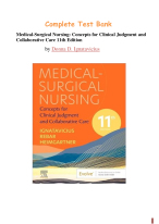 Medical-Surgical Nursing: Concepts for Clinical Judgment and Collaborative Care 11th Edition ...