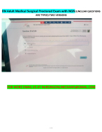 The ATI RN Adult Medical Surgical Proctored Exam, particularly the 2023 ...