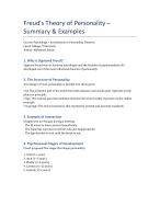 Freud’s Theory of Personality: Understanding the Human Mind - DocMerit