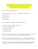 BOC PREP AND NATA-BOC EXAM - DocMerit