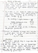 Bohr Model Explained – Handwritten Physics Notes for NEET, MCAT, A ...
