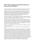NR 602 SIGNS OF PREGNANCY EXPLAINED WITH EXAMPLES AND STUDY QUESTIONS ...