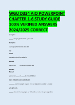 WGU D334 Objective Assessment (NEW 2025/ 2026 Update) Introduction to Cryptography| Prep ...