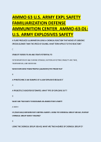 AMMO 63 U.S. ARMY EXPL SAFETY FAMILIARIZATION DEFENSE AMMUNITION CENTER_AMMO-63-DL: U.S. ARMY ...