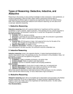 Types of Reasoning ,deductive,inductive and abductive Philosophy Notes ...