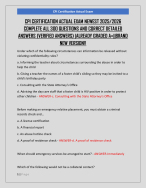 CPI CERTIFICATION ACTUAL EXAM NEWEST 2025/2026 COMPLETE ALL 300 ...