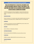 WGU D335 – Introduction to Programming (Intro to Python) – Exam ...