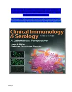 Clinical Immunology and Serology – Miller and Stevens (5th Edition ...