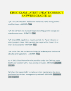 CISEC Exam Prep – Verified Questions & Answers (Graded A+) 2025 - DocMerit