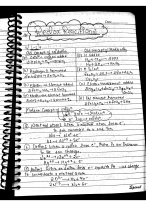 Redox reactions for JEE complete handwritten notes with solved ...