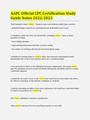 AAPC Official CPC Certification Study Guide Notes 2022-2023 - DocMerit