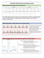 NUR 3463 Cardiac Rhythm Quick Reference Sheet - DocMerit