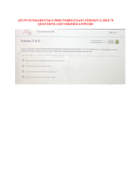 Next Gen ATI PN Fundamentals Exam 2023–2025 – 60 Proctored Questions ...