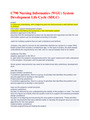 C790 Nursing Informatics (WGU) System Development Life Cycle (SDLC ...