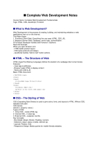 Complete Web Development Fundamentals Notes (HTML, CSS, JavaScript ...