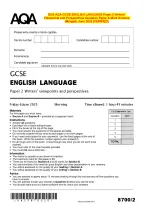 2025 AQA GCSE English Language (8700) | Papers 1 and 2 Combined ...