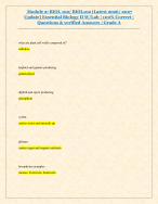 BIOL 102 / BIOL102 – Modules 1 & 2 Exam (2026–2027 Update) | Essential ...