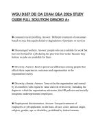 CFT Monitor (USMC) Exam – Q&A Study Guide 2025/2026 - DocMerit