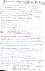 Structural Organization in Animals Class 11 Biology Complete Chapter ...