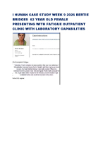 I HUMAN CASE STUDY NR 601 2025 BERTIE BRIDGES 45 YEAR OLD FEMALE WITH ...