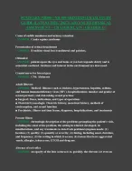 SUMMARY NR509 / NR 509 MIDTERM EXAM STUDY GUIDE (LATEST 2026 / 2027 ...