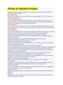 Phase 4c Module Pretest with Questions and Answers - DocMerit