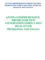 ATI PN COMPREHENSIVE PREDICTOR 2020_2022 - DocMerit