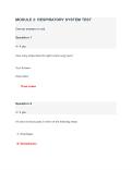 A&P 1 101 Module 2 Respiratory system Exam Questions & Answers (New ...
