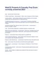 WebCE Practice Quiz questions and answers 2023 - DocMerit