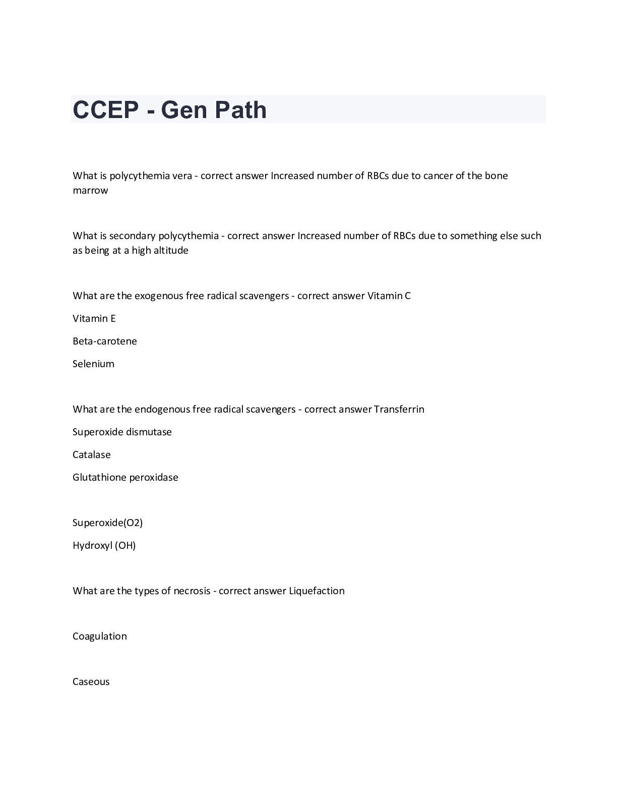CCEP - Spinal Anatomy question and answers 2024 - DocMerit