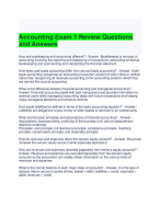 Intuit Bookkeeping Professional Certificate Exam Questions and Answers ...